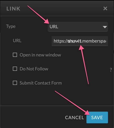 how to add a member link popup to showit memberspace help docs
