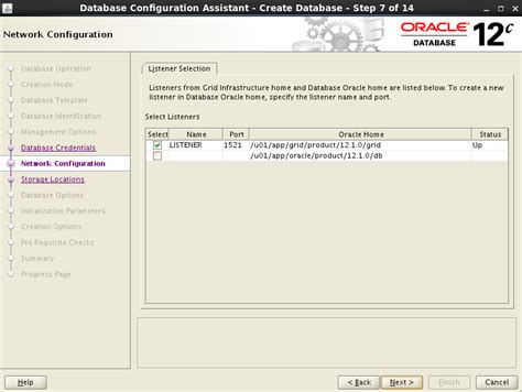 creating oracle database using dbca for 12c r1 oraclenext solution