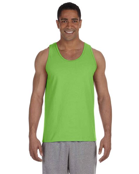 Gildan Mens Tank Top 100 Ultra Cotton Preshrunk 6 Oz T Shirt S 2xl