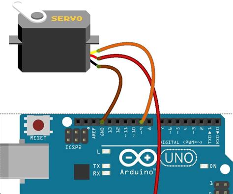 servo motor with arduino uno r3 5 steps instructables