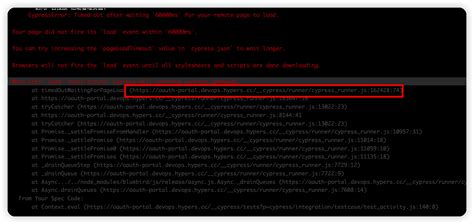 cypress fails test on page load · issue 22337 · cypress io cypress