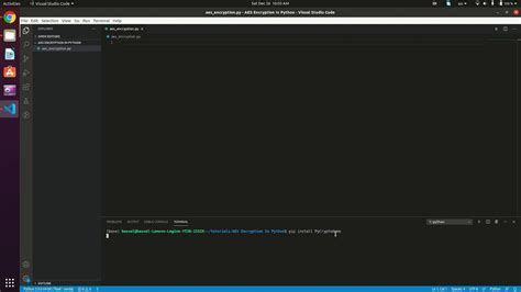 aes encryption in python youtube