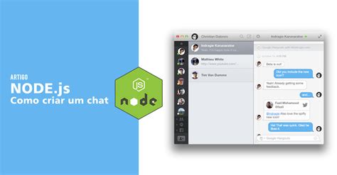 node js chat como criar um chat com node js