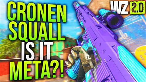 Warzone 2 New Cronen Squall Best Loadout Is It Meta Mw2 Cronen