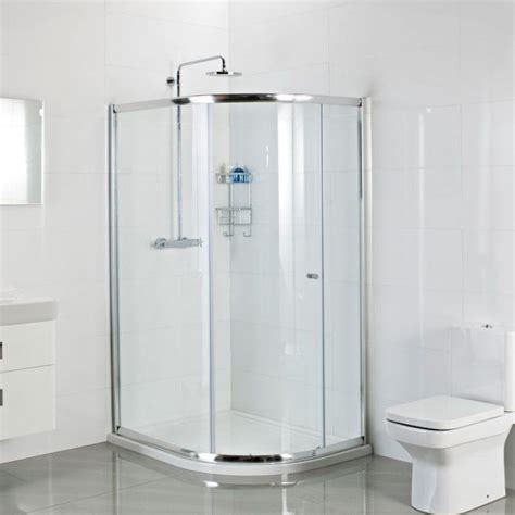 Haven6 1200 X 800mm One Door Offset Quadrant Shower Enclosure