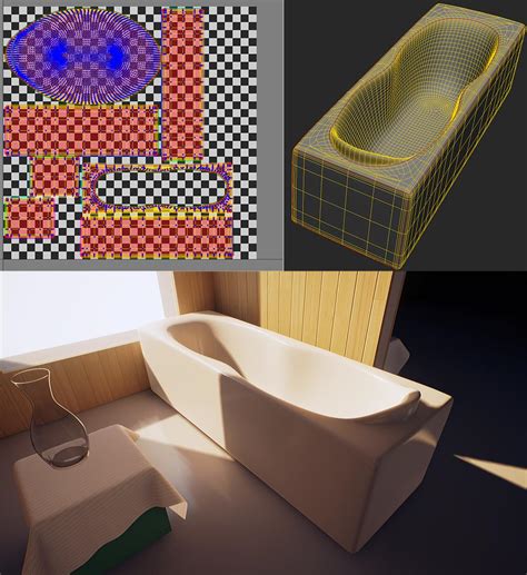 how to create correct lightmap uv for complex model rendering epic