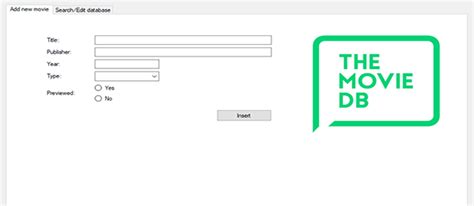 movies db in c with source code