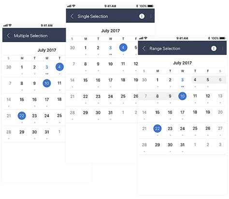 xamarin forms calendar control telerik ui for xamarin