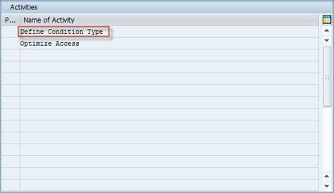 how to define condition types in sap