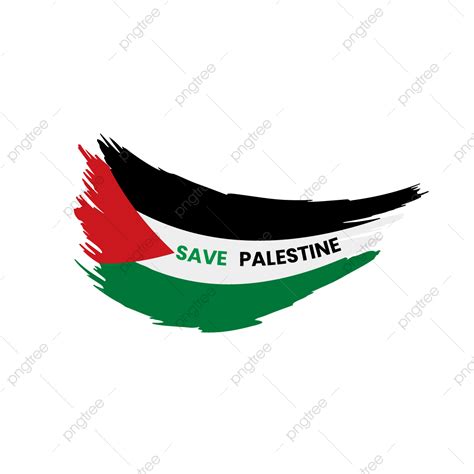 Gambar Simpan Elemen Vektor Palestina Dan Gaza Independen Isolasi