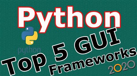 5 python gui frameworks for developers in 2020