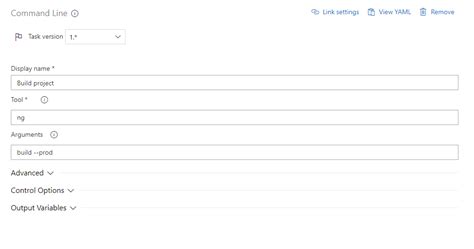 angular ng build fail in azure devops pipline error cannot find