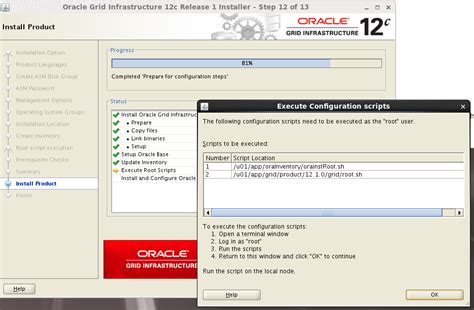 installing oracle 12c r1 grid infrastructure on linux 6 oraclenext