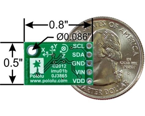 pololu minimu 9 v2 gyro accelerometer and compass l3gd20 and