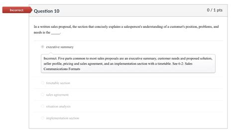 Solved Incorrect Question 2 0 1 Pts Which Of The Following