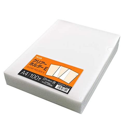 プラス クリアファイル クリアホルダー E A4 100枚 0 18mm 透明 クリアー Fl 270ho 88 138 の最安値比較