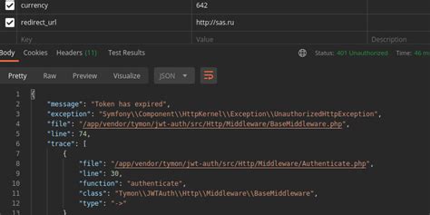 php laravel jwt auth set custom response stack overflow