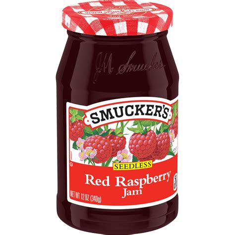 smucker s® seedless red raspberry jam smartlabel™