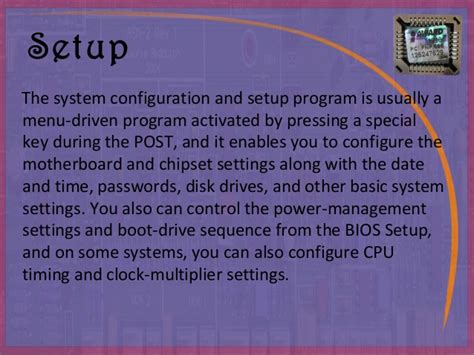 bios basic input output system