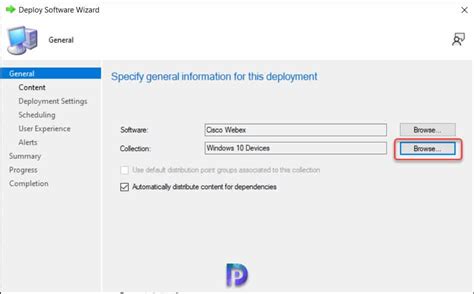 cisco webex app deployment using sccm configmgr