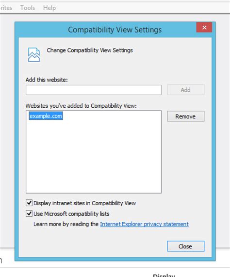 internet explorer compatibility mode how to enable internet explorer