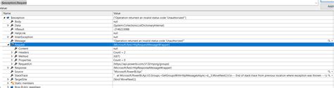 c operation returned an invalid status code ‘unauthorized” itecnote