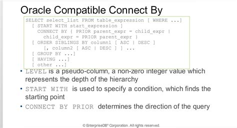 module 17 oracle compatibility postgres administration