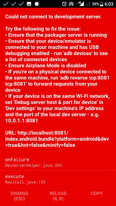 cannot connect to dev server and always detect more than one device
