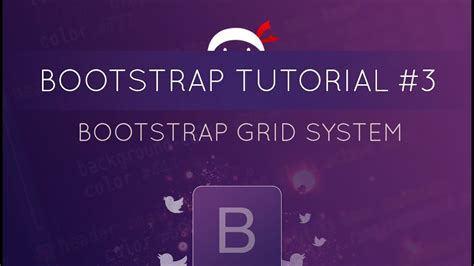 bootstrap tutorial 3 bootstrap grid system youtube