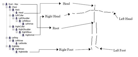 bvh motion capture data