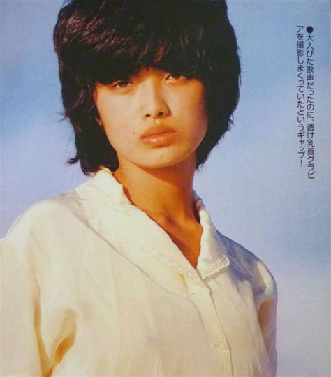 昭和アイドル透け水着☆山口百恵☆夏目雅子☆石野真子 70年代 トップアイドル 女優 ビキニ 透け乳首 食い込み スジ ワレメ【切抜2p