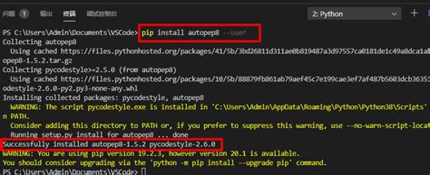 用vs code写python springsnow 博客园