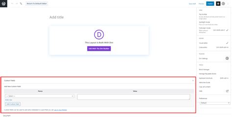 how to conditionally show or hide divi modules based on custom field
