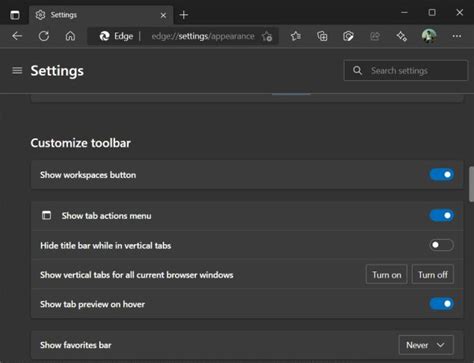 Microsoft Edge Gets Workspaces Feature Again