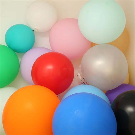 32 Pastel Mint Round Latex Balloons Matte Color Helium Balloons