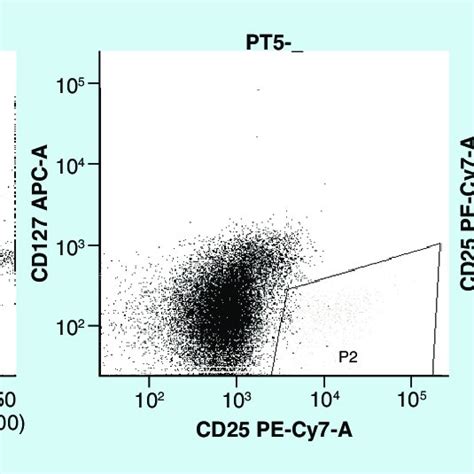 Example Of Flow Cytometry Gating Strategy For Treg Identification As