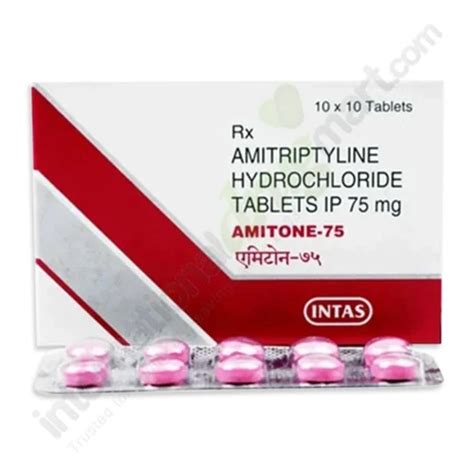 Buy Amitriptyline 75mg Tablets Online Idm
