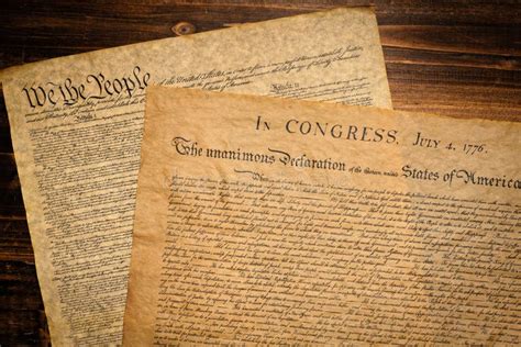 American Founding Documents The Constitution And Declaration Of