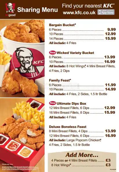 Kfc Menu Menu For Kfc Failsworth Manchester Zomato Uk