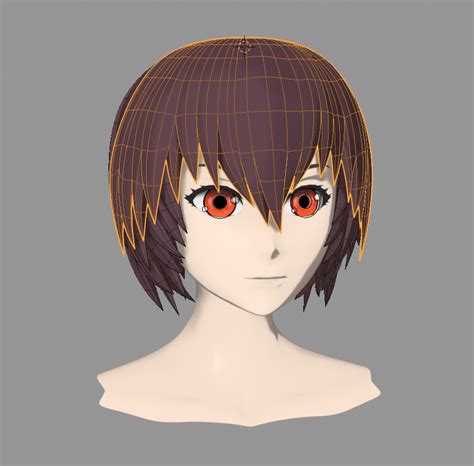Flat Modeling Anime Toon Hair Tutorials Tips And Tricks Blender