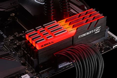 G Skill Announces Ram Rgb Lighting W The Trident Z Rgb Ddr4 Kits