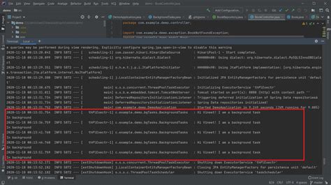 java implement background process in spring stack overflow