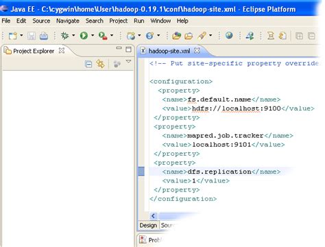 installing hadoop development cluster on windows and eclipse