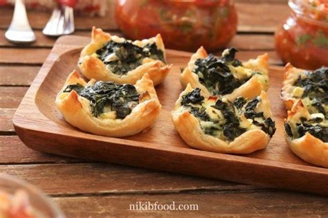 Mini Spinach And Cheese Puff Pastry Tasty And Addictive Spinach Bites