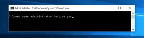 enable the hidden administrator account on windows 7 8 or 10