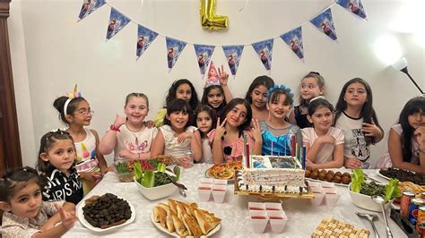 حفلة عيد ميلادي🎉🎂 Youtube