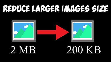how to reduce image file size without losing quality youtube