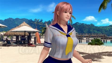 《死或生沙滩排球3》六位女孩水手服图鉴 穗香 游民星空