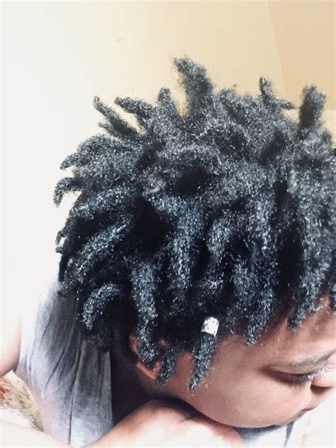 One Month Locd Semi Freeform Beautiful Dreadlocks Natural Hair