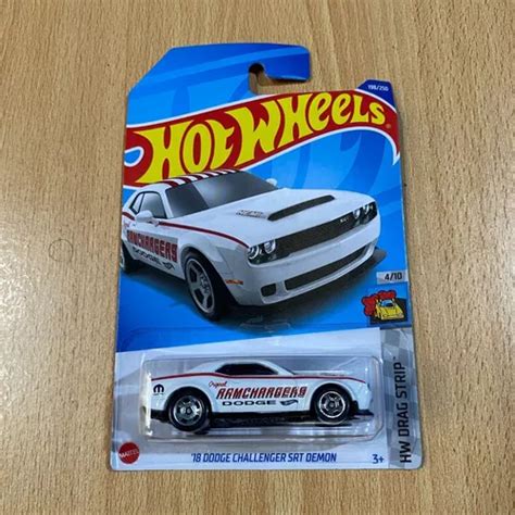 Hot Wheels 18 Dodge Challenger Srt Demon Cuotas Sin Interés